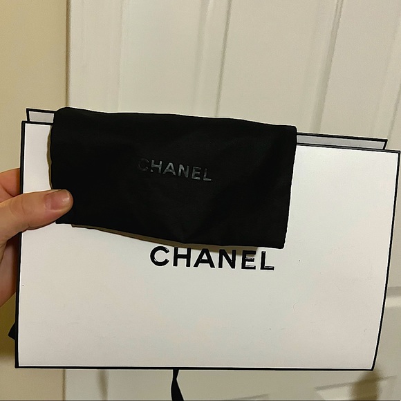 CHANEL | Accessories | Chanel Gift Bag Pouch | Poshmark